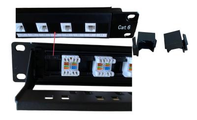 Cina Coperchio cieco RJ45, Copertura antipolvere, Inserto per interfaccia di rete, Piastra cieca per interfaccia, Spina cieca, Keystone vuoto in vendita