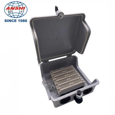 Outdoor Indoor Use DP Box 50 Pairs Telephone Cable Distribution Box For 50 Pairs LSA Module