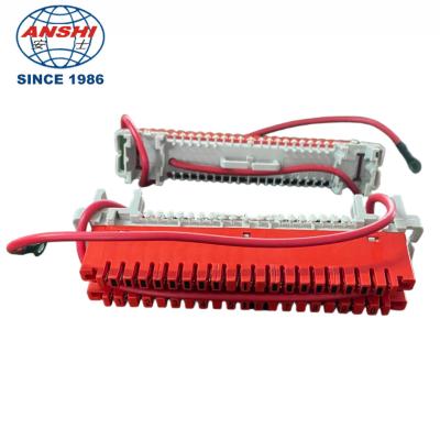 10 Pairs Profile Tube Type Earth Module Grounding Module For LSA Plus Module