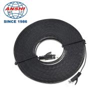 China Ultra Thin Flat RJ45 Ethernet Patch Cord 5M LAN Copper Network Cable Mini Flat Network Jumper Cable for sale