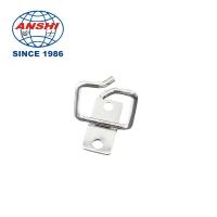China Galvanized Steel Cable Ring, Rustproof Durable Rack Cable Management Ring, Customizable Cabinet Wiring Accessories For Data Center for sale