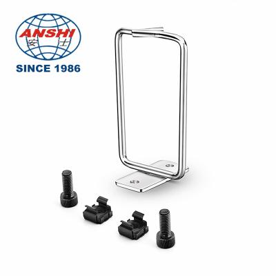 China Galvanized Metal Cable Ring Rust Resistant Rack Wire Organizer Customizable Cabinet Wiring Parts for sale