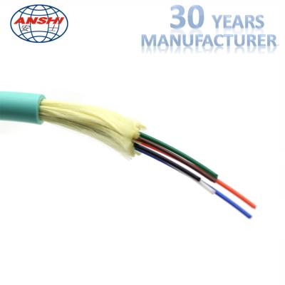 Cina Materiale a fibra ottica del rivestimento del centro LSZH degli accessori OM3 GJFJV 6 di singolo modo in vendita