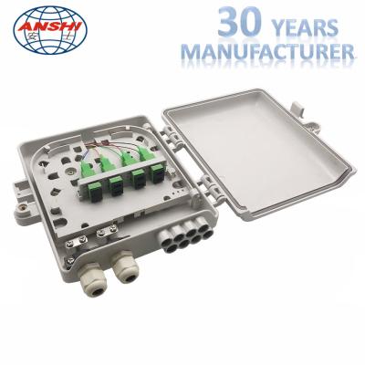 Chine Capacité imperméable ISO9001 de Sc de noyau de la protection 8 de la boîte de distribution de fibre Ip65 à vendre