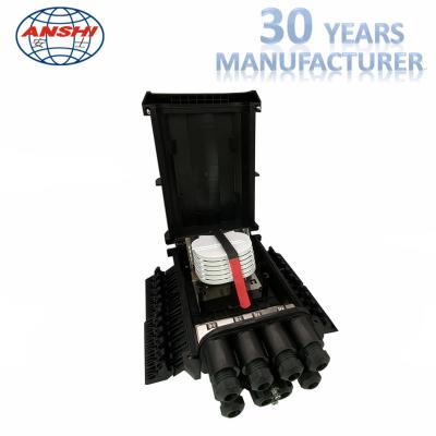 Chine Mur montant la fermeture optique gauche de fibre d'IP68 FTTH 144 à vendre