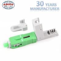 China FTTH SC APC Singlemode Fiber Optic Accessories for sale