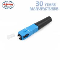 China Quick Connector SC UPC Fiber Cable Accessories for sale