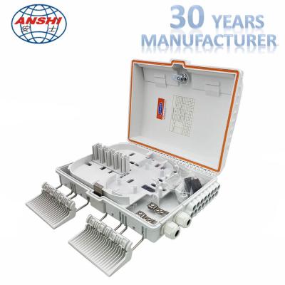 Chine Boîte de distribution extérieure gauche de la fibre IP65 16 pour FTTH à vendre