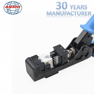 China Cat5e Cat6 Cat6a Rj45 Keystone Jack Speed Termination Tool Oem Design for sale
