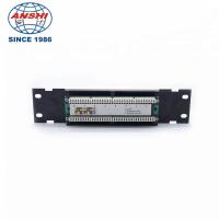 China CAT5e 110 IDC Type Rack Mount Patch Panel 1U 8 Port for sale