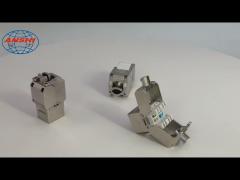 Cat5e CAT6 CAT6A CAT7 RJ45 Toolless Shielded STP Keystone Jack