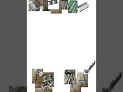 100 pares 150 pares suportam o quadro da montagem 19 altura da cremalheira 3U da polegada Recessed
