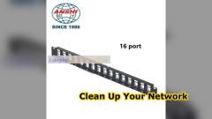 12 Port 1U Rack Mount Patch Panel Setup Guide