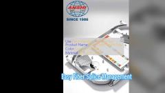 Fiber Optic Splice Tray Efficient Cable Management