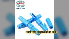Fast Fiber Optic Connector No Glue No Polish FTTH Solution
