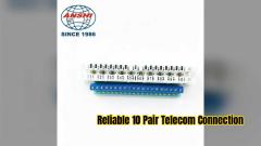 XL 011L 10 Pair LSA PLUS PCB Module Reliable Telecom Setup