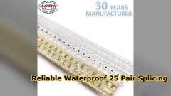 Waterproof 25 Pair Gel Filled Splicing Module Solution