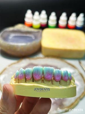 Cina Alta biocompatibilità Finitura ceramica feldspatica lucida per restauri dentali in vendita