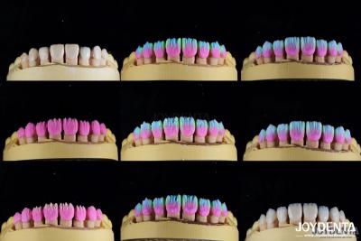 Cina Alta biocompatibilità Finitura ceramica feldspatica lucida per restauri dentali in vendita