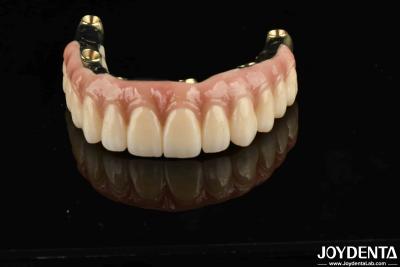 China Próteses Dentárias Ti-Bar Zirconia Hybrid Bridge com altos padrões de biocompatibilidade à venda