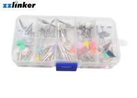 China Colorful Dental Abrasive Polishing Prophy Brush Kit 100pcs 13cm for sale