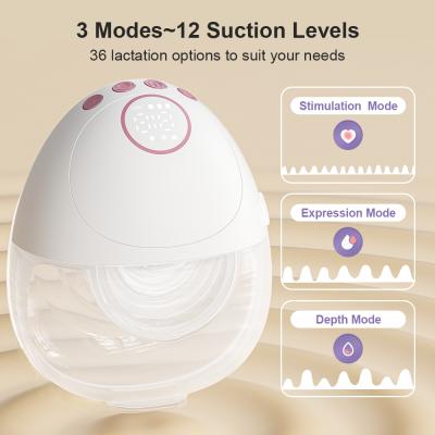 China Rohs Wearable Nursing Mother Milk Pump Soft Flange Personalised for sale