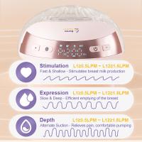 China Lightweight Tritan Electirc Breast Pump Milk Suction Machine OEM for sale