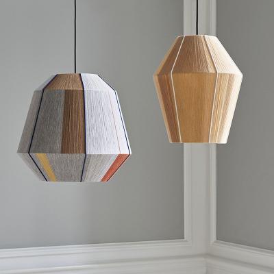 China Japanese Style Pendant Lights Modern Colored  Rope HAY Hanging Lamp suspension luminaire(WH-AP-368) for sale