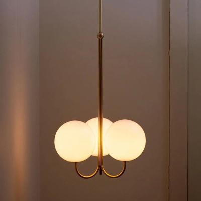 China Elegant Glass Balls Pendant Lamp Dining Room Kitchen Restaurant  Angle Pendant Light(WH-GP-151) for sale