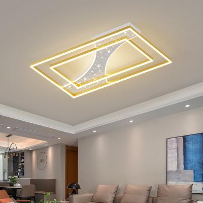 China Modern Led Ceiling Lights Art Deco Star Indoor Lighting Living Room Bedroom Round ceiling lamp(WH-MA-200) for sale