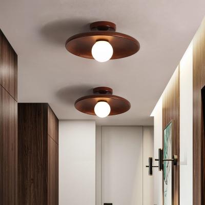 China Modern Wood LED Ceiling Light Pendant Light Surface Mounted Led Ceiling Chandelier(WH-WA-43) for sale