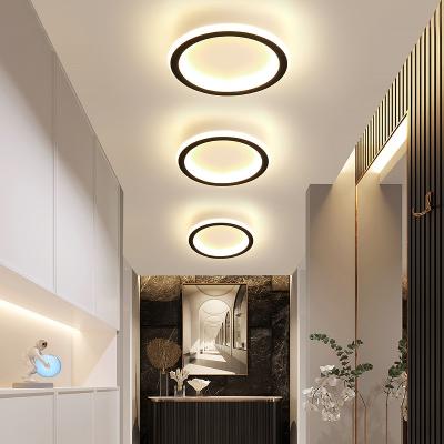 China Nordic Round Aisle Lamp Ceiling LED Lamp Dia 25cm Mounted Creative Kitchen Hallway Ceiling Lights(WH-MA-237) for sale