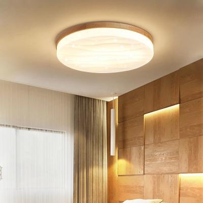 China LED Ceiling Lamp Modern Wooden Shining Stars Lampshape Ceiling Lights(WH-WA-60） for sale