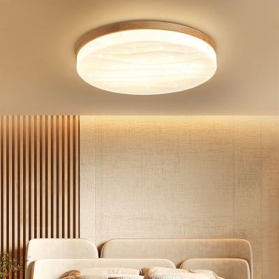 China LED Ceiling Lamp Modern Wooden Shining Stars Lampshape Ceiling Lights(WH-WA-60） for sale