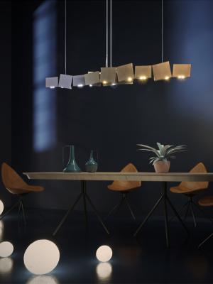 China Postmodern Long Type Box Chandelier lighting Designer Replica Chandelier(WH-MI-455) for sale