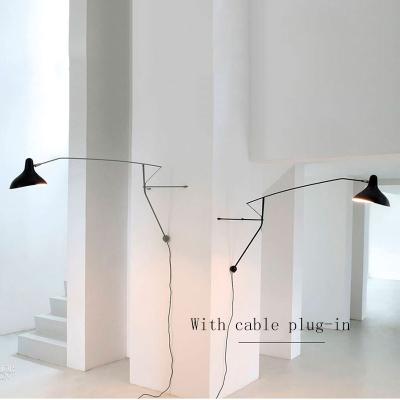 China Nordic Designer Geometry Rotatable Reading Wall Light Living Room Study Long Arm Wall Light(WH-OR-236) for sale