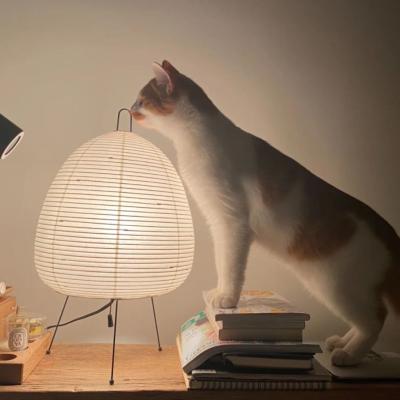 China Japanese Design Akari Noguchi Yong Table Lamp Paper Standing Lamp (WH-MTB-252) for sale