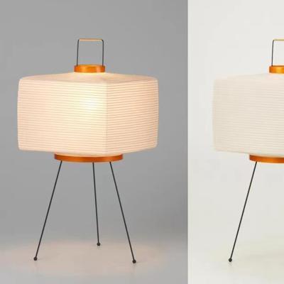 China Square Japanese-style Minimalist Rice Paper Lantern table lamp(WH-MTB-254) for sale