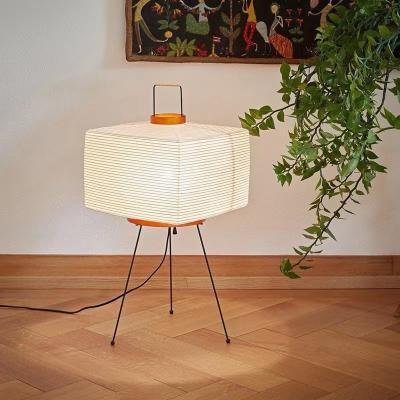 China Square Japanese-style Minimalist Rice Paper Lantern table lamp(WH-MTB-254) for sale