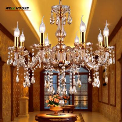 China Best Led Candle Chandeliers with K9 Crystal (WH-CY-26) for sale