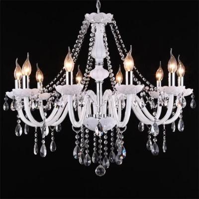 China White Kitchen crystal chandelier dining room light fixtures (WH-CY-22) for sale