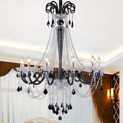 China Black hanging chandelier for Living room Kitchen Lighting (WH-CY-66) for sale