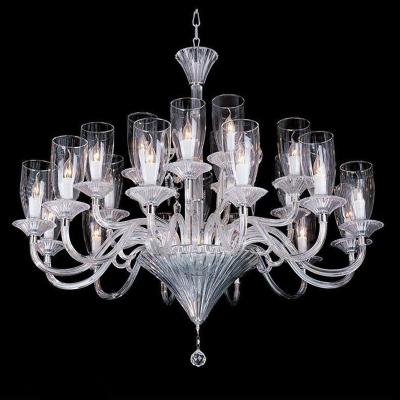China Modern Big glass chandelier Lighting (WH-CY-90) for sale