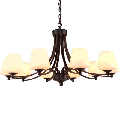 China Black wrought iron kitchen light fixtures with Crystal Ball (WH-CI-104) for sale