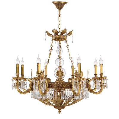 China Copper dining room chandelier hotel Project Home Lighting (WH-PC-08) for sale