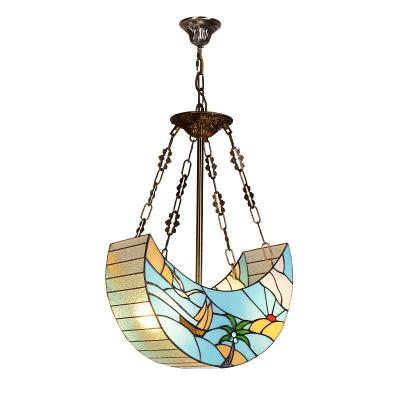 China Tiffany style dining room pendant lights chandelier Lamp (WH-TF-07) for sale