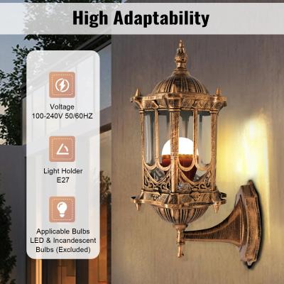 China Hotel Bedside Lighting Postmodern long pole Round Glass Wall Lamp (WH-VR-115) for sale