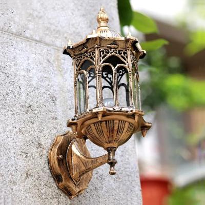 China Retro Outdoor Waterproof Antirust E27 Wall Lamp Garden Gateway wall Sconce(WH-VR-123) for sale