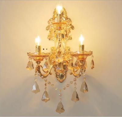 China Bedroom Corridor Industrial Wall  Sconce Bedside Crystal Wall Lamp (WH-VR-128) for sale