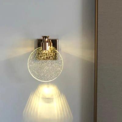 China Gold LED Crystal Wall Lamps Bathroom Mirror Light Makeup Lamp (WH-MR-85) for sale